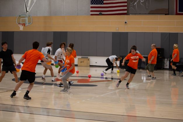 CWC Students take on Faculty in Dodgeball game - Central Wyoming College