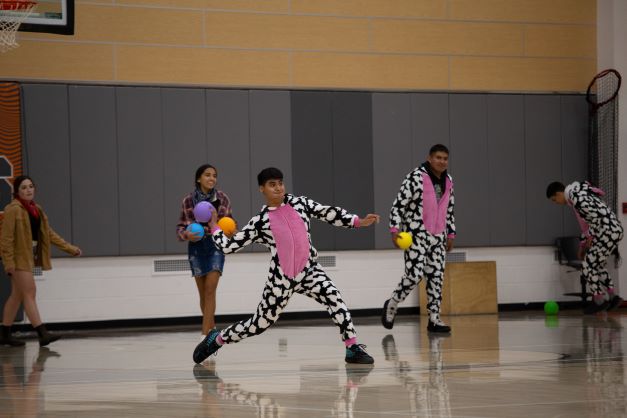 CWC Students take on Faculty in Dodgeball game - Central Wyoming College